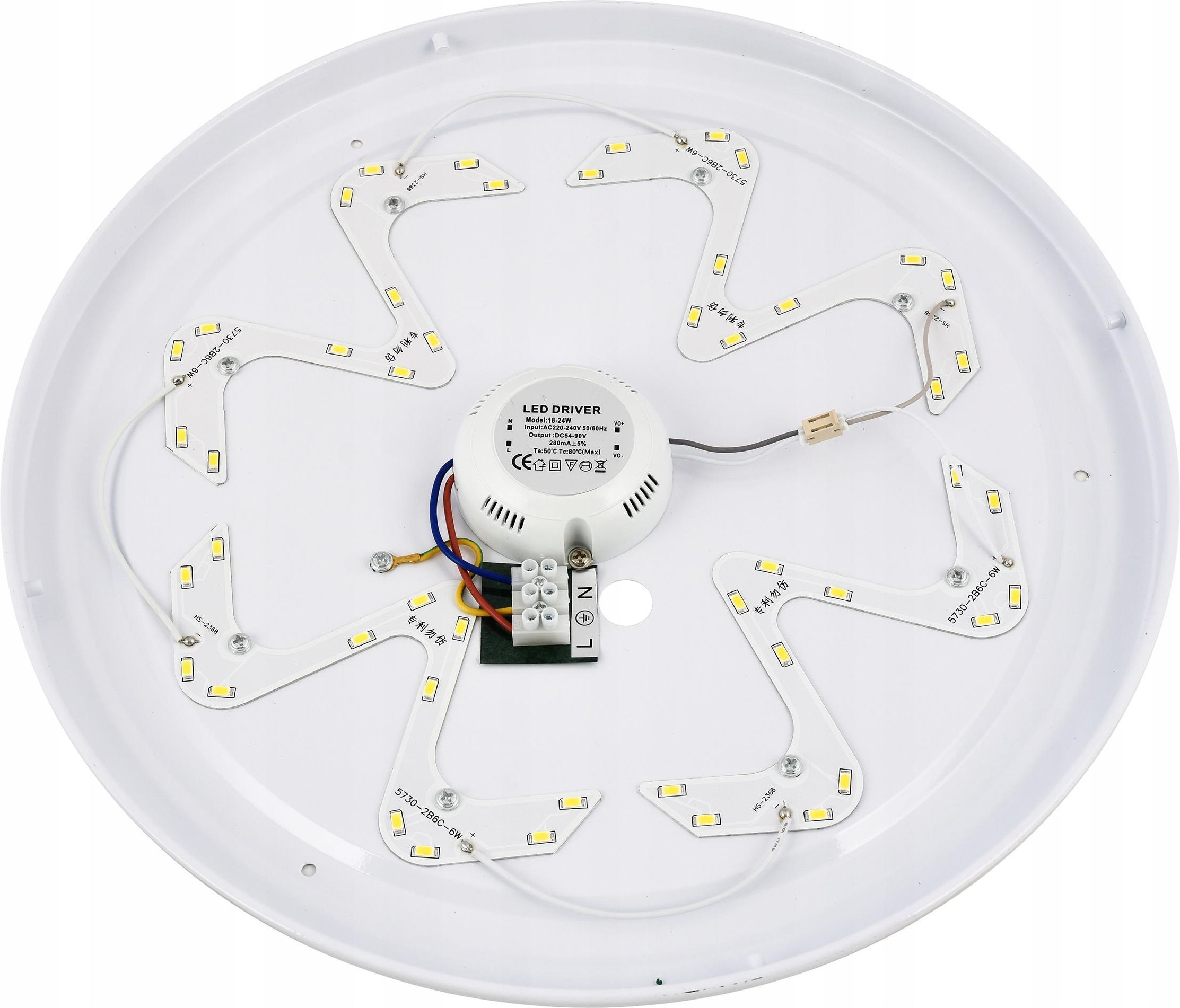 Ledlux Plafon Lampa Sufitowa Panel Led Plafoniera 24W ...