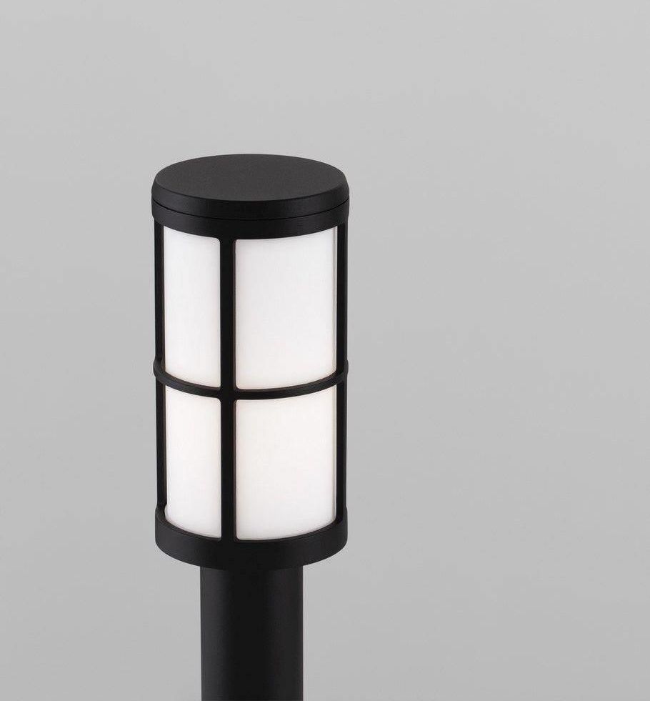 Luces Exclusivas Lampa Stojąca Zewnętrzna Juarez Ε27 Czarna 65cm Ip54 ...