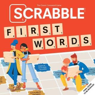 Scrabble: First Words: (Interactive Books for Kids Ages 0+, First Words ...