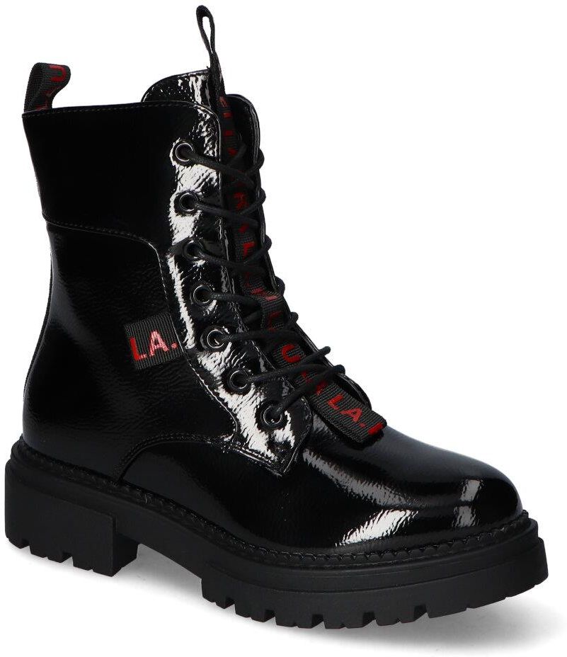 Trapery Laura La.Fi 250054B-LA Czarne lakier - Ceny i opinie - Ceneo.pl