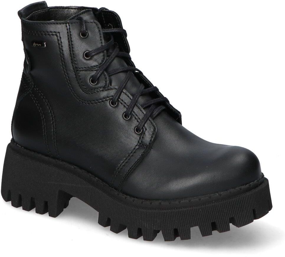 Botki Arturo 1662/3/L-03 Czarne lico - Ceny i opinie - Ceneo.pl