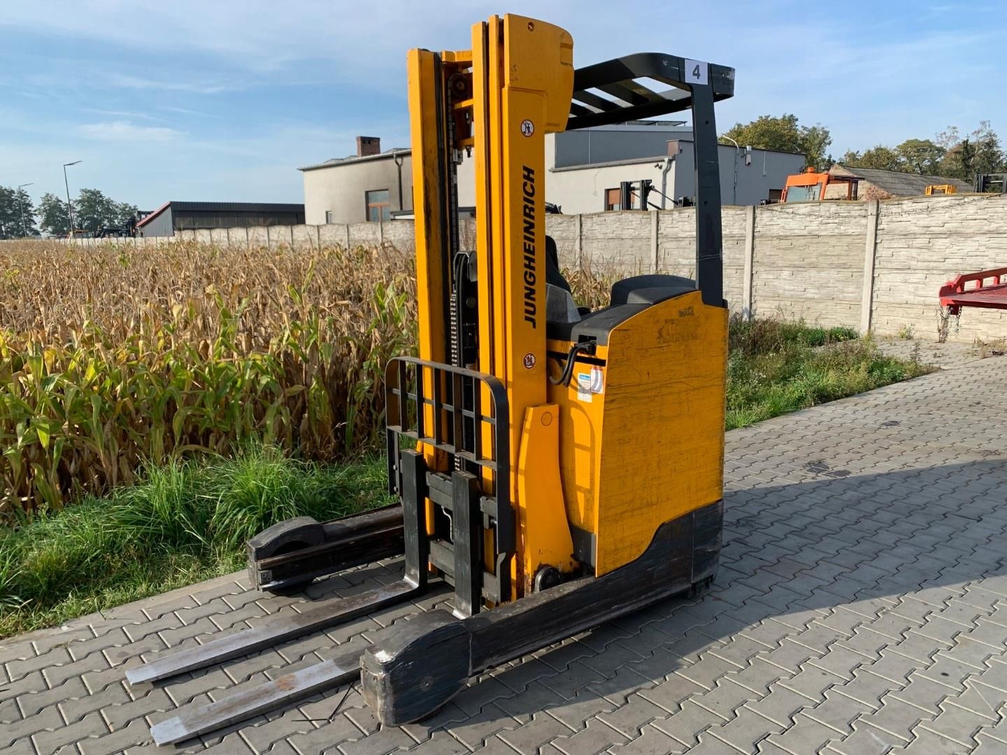 Wózek widłowy Jungheinrich ETV214 TRIPLEX 2011 rok - Opinie i ceny na ...