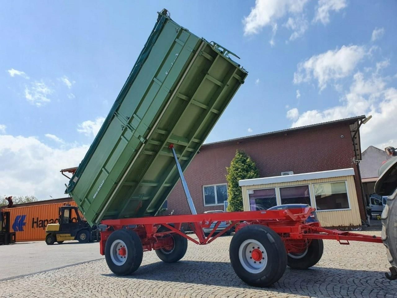 Krone Przyczepa Krone DK225 / 16 t DMC - Opinie i ceny na Ceneo.pl