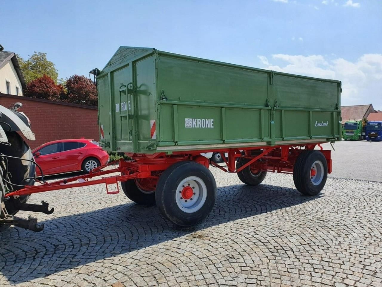 Krone Przyczepa Krone DK225 / 16 t DMC - Opinie i ceny na Ceneo.pl