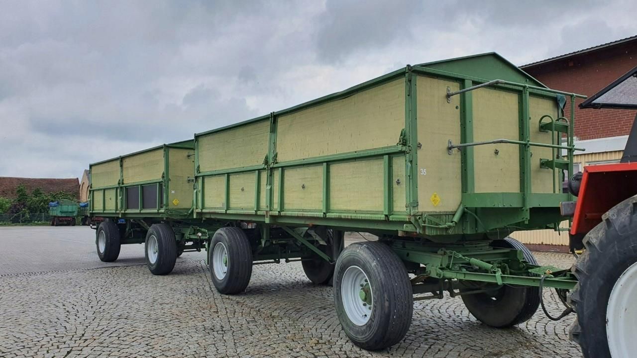 Krone Przyczepa KRONE DK225 / 16t DMC - Opinie i ceny na Ceneo.pl