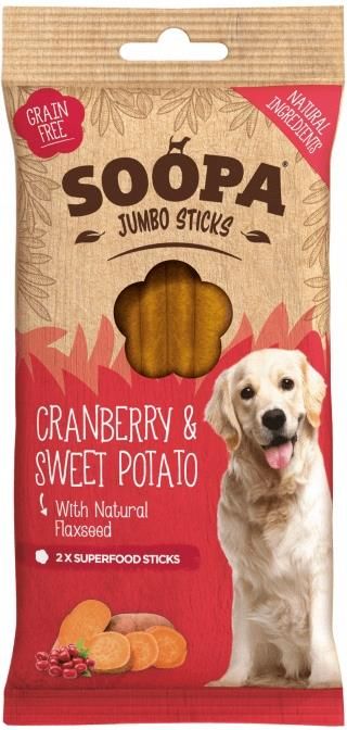 Karma Soopa Jumbo Dental Sticks Żurawina Batat Vege 170G - Ceny i ...