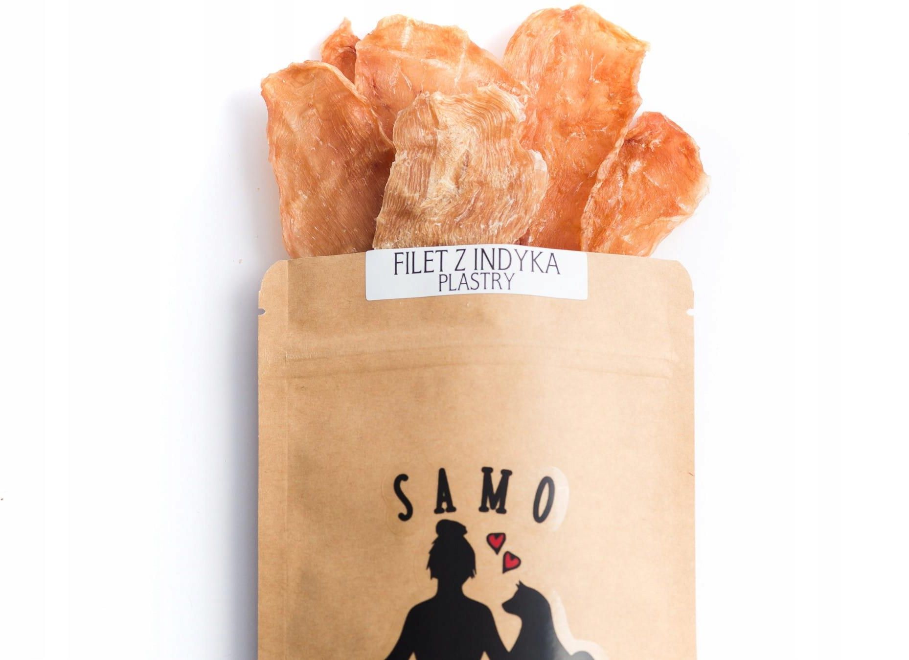 Karma Samo Mięso Przysmak Filet Z Indyka 100G - Ceny i opinie - Ceneo.pl