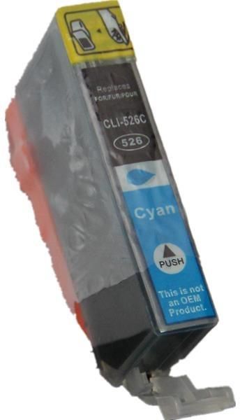 Tusz ZAMIENNIK CANON TUSZ CYAN 526C, CLI-526C, CLI526C, 4541B001 do ...