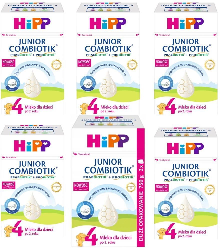 Hipp 4 Zestaw 5X0.55kg+1X0.75kg - Ceny i opinie - Ceneo.pl