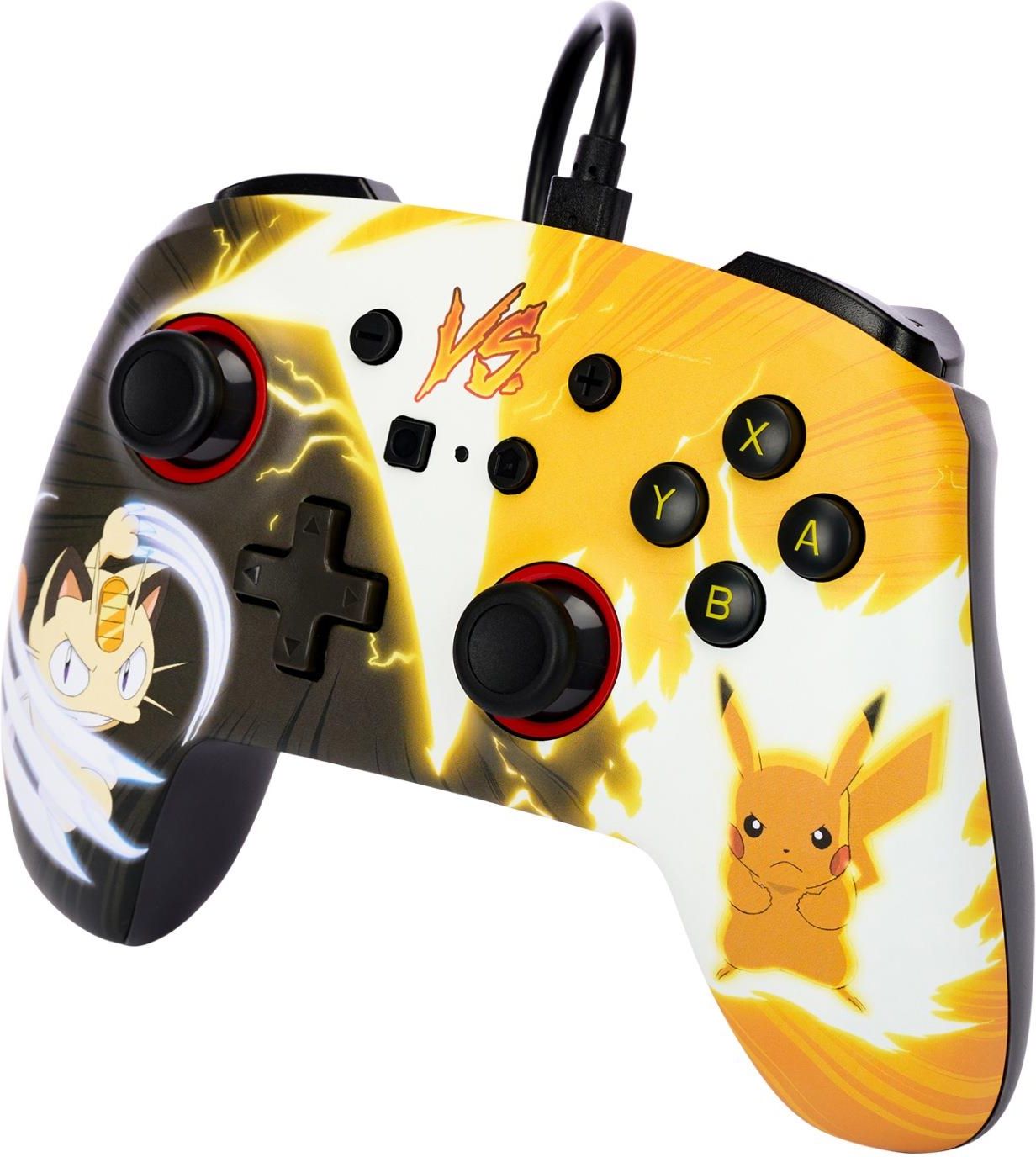 Gamepad PowerA SWITCH Pad przewodowy Enhanced Pokemon Pikachu vs ...
