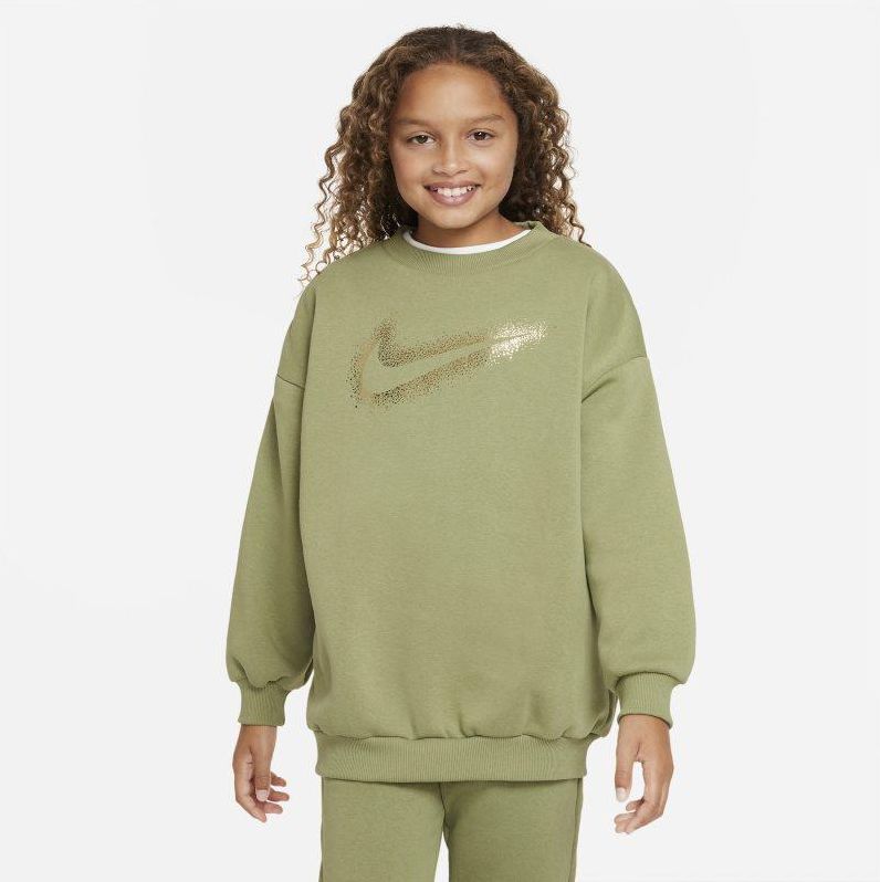 Nike Bluza dresowa dla dużych dzieci (dziewcząt) Nike Sportswear Icon ... Nike Bluza dresowa dla dużych dzieci (dziewcząt) Nike Sportswear Icon ...