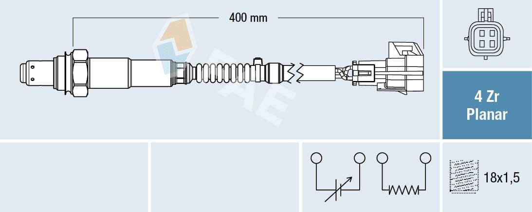 Sonda lambda Fae Sonda Lambda 77778 - Opinie i ceny na Ceneo.pl