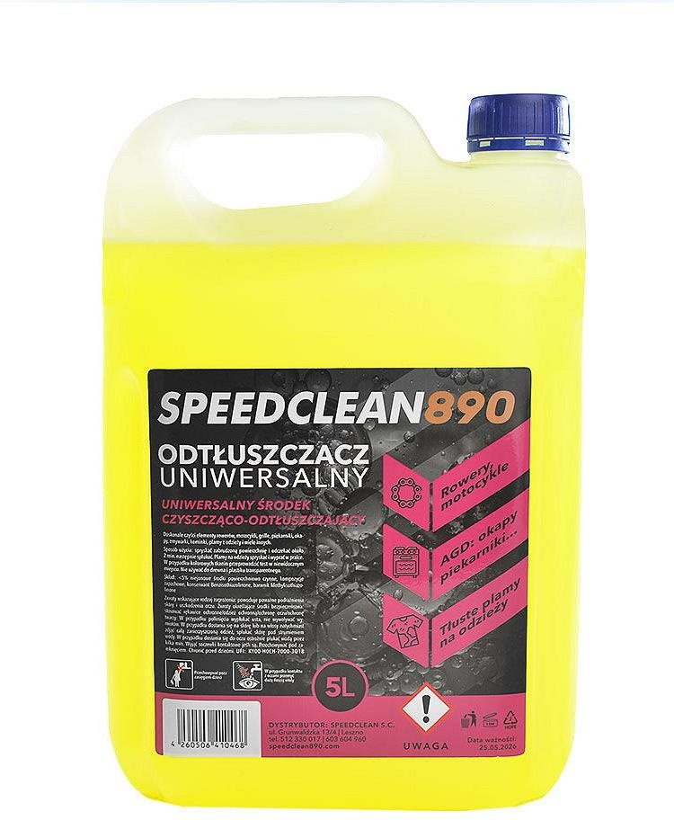 Speedclean Speedclean890 Odtłuszczacz Uniwersalny 5 L - Ceny i opinie - Ceneo.pl