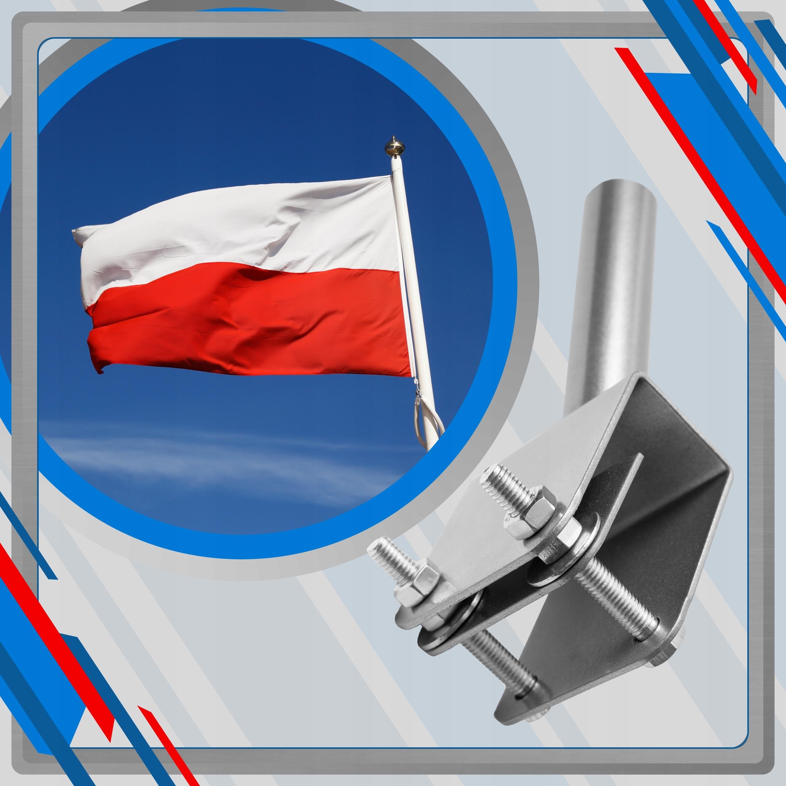 Uchwyt Do Flagi Na Flagę Balkonowy Balkon - Ceny i opinie - Ceneo.pl