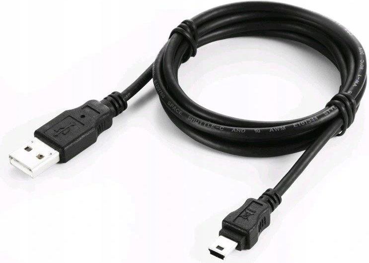 Black Przewód Usb A - Mini-B Męski 1.8M Aparaty - Opinie i ceny na Ceneo.pl