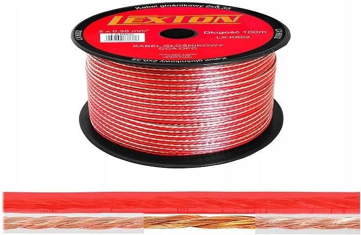 Lexton Kabel 2 X 0,35 100M - Opinie i ceny na Ceneo.pl