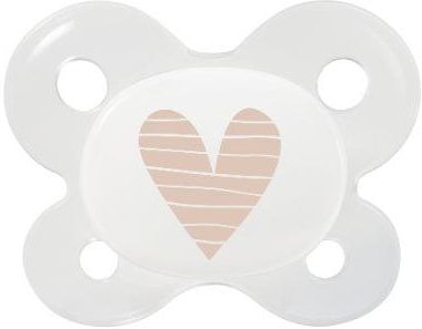 Dentistar Dummy Newborn Heart Beżowy Od Urodzenia - Ceny i opinie ...