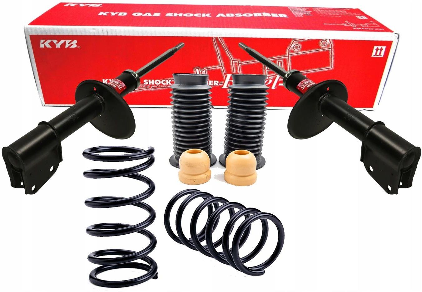 Amortyzator samochodowy Kyb Amortyzatory Sprezyny Tył Polo 6N1 6N2 Classic 191513033F Vw ...