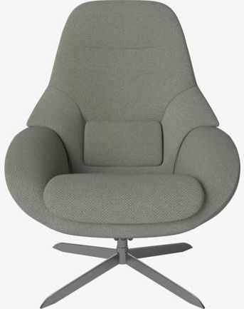 Bolia Fotel Saga Armchair Nogi Chrom Satyna Bergo Beige 16448 - Opinie ...