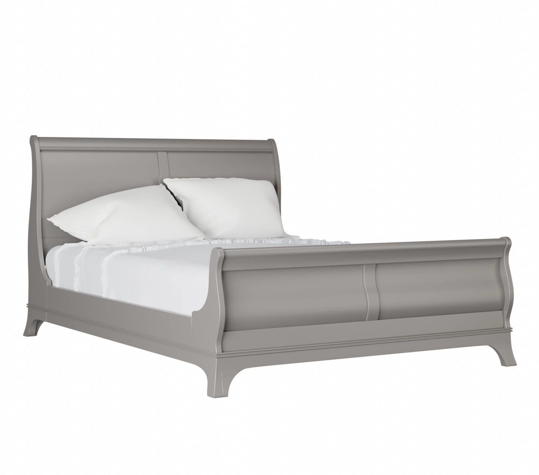 Laura Ashley Broughton Rama Łóżka 180X200 Jasnoszara 17047 - Opinie i ...