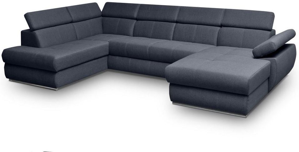 Narożnik Z Funkcją Spania Ararip 341 Cm U Kształtny Regulowanymi ...