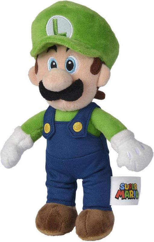 Simba Super Mario Luigi Maskotka Pluszowa 20cm - Ceny i opinie - Ceneo.pl