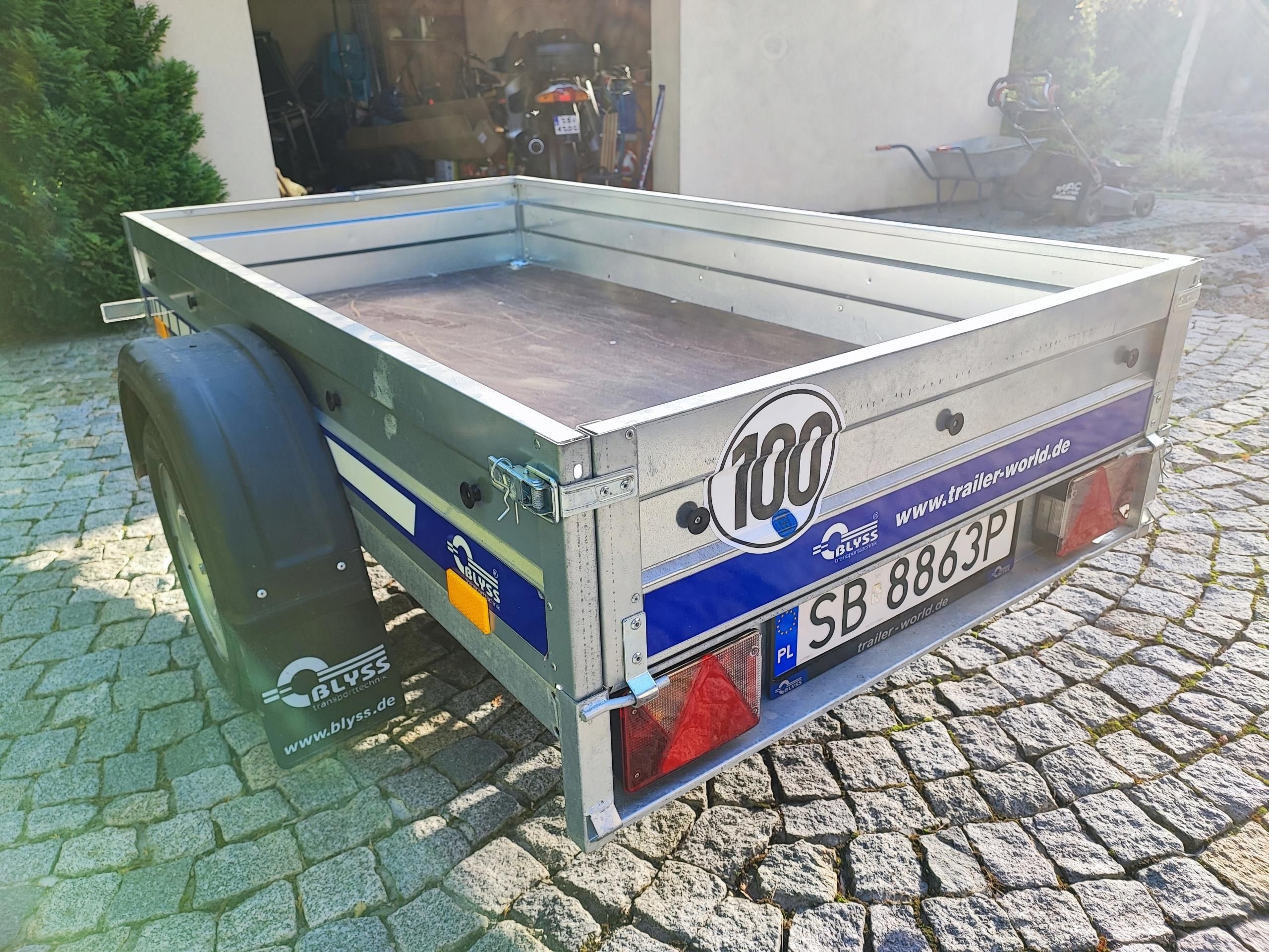 Przyczepa lekka samochodowa BLYSS 750KG - Opinie i ceny na Ceneo.pl