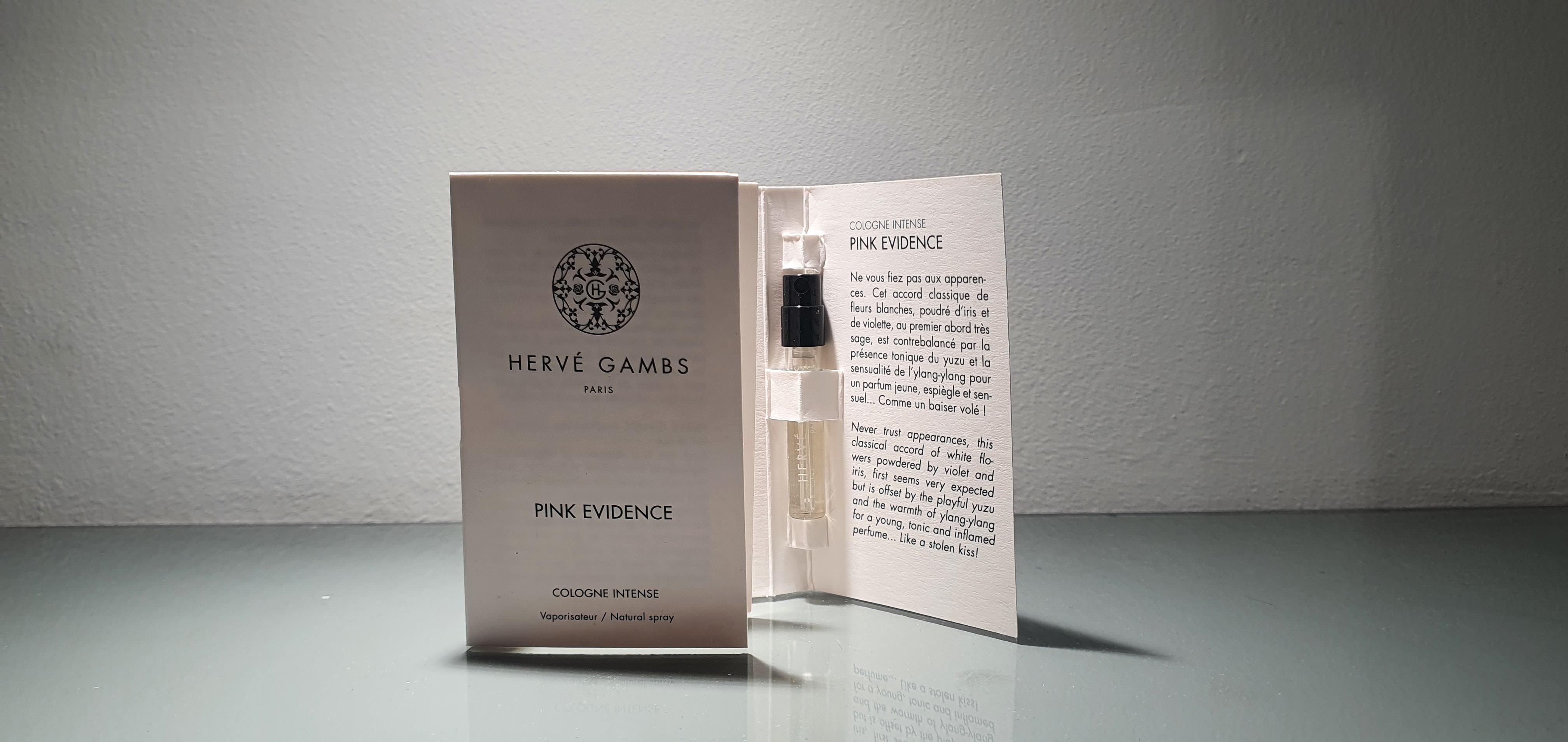 HERVE GAMBS PINK EVIDENCE Cologne Intense 1.7ml - Ceneo.pl