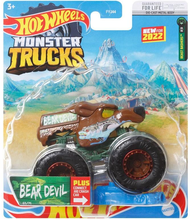 Hot Wheels - Monster Trucks Bear Devil HCP39 FYJ44 - Ceny i opinie ...