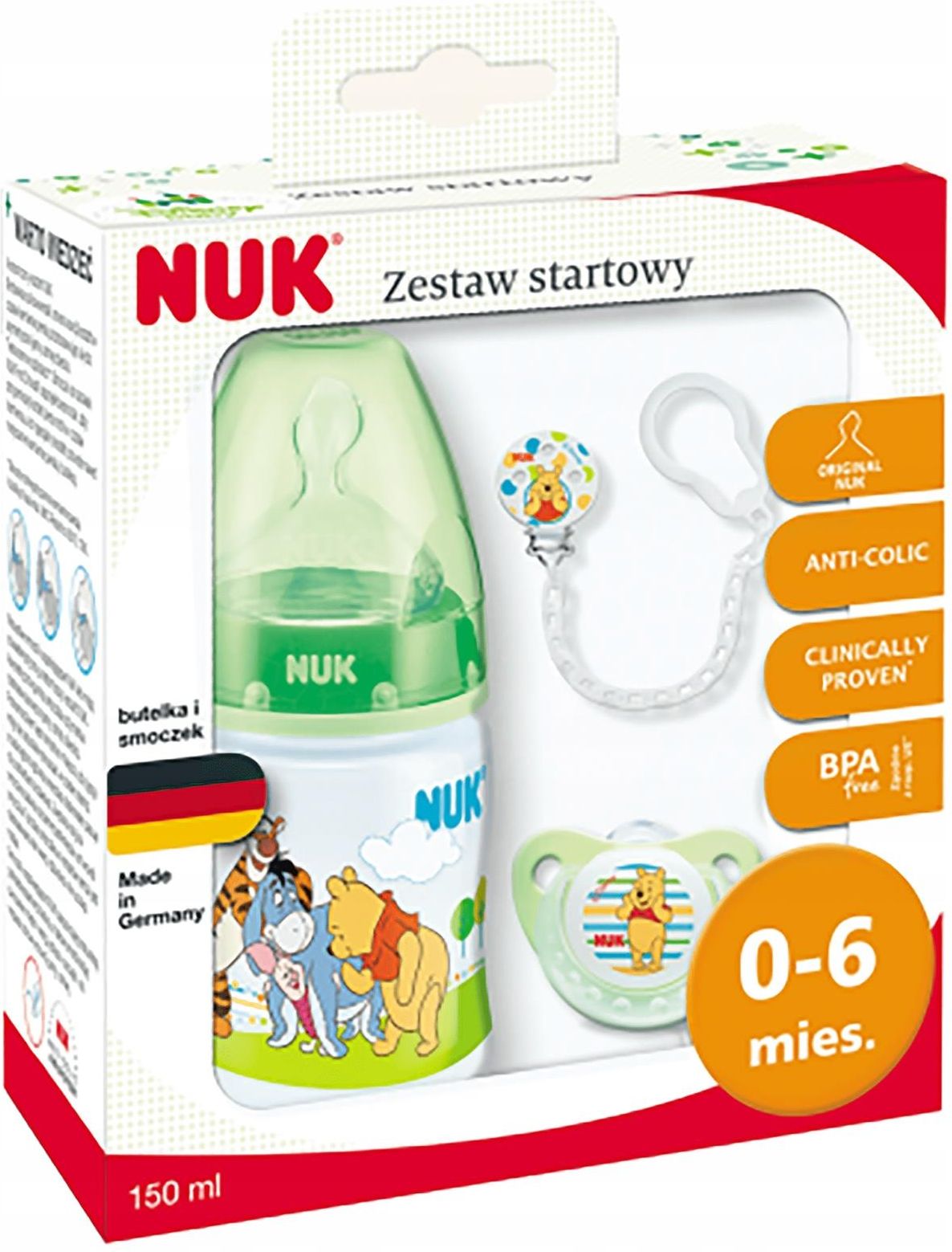 Nuk Zestaw Startowy First Choice Kubuś Puchatek - Ceny i opinie - Ceneo.pl