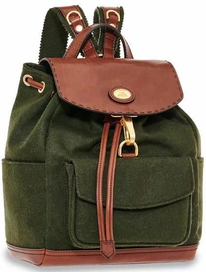 The Bridge Loden City Backpack Leather 30 cm marrone-verde loden - Ceny i opinie - Ceneo.pl