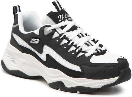 Skechers Sneakersy D'Lites 4.0 149491/BKW Czarny - Ceny i opinie - Ceneo.pl