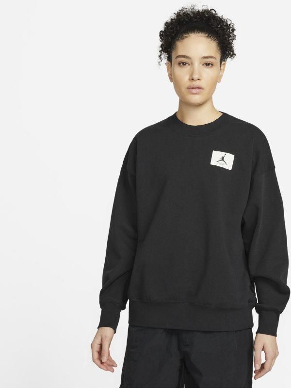 Jordan Damska bluza dresowa z dzianiny Jordan Essentials - Czerń - Ceny ...