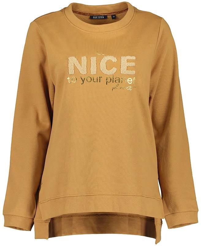 Blue Seven Bluza w kolorze karmelowym - Ceny i opinie - Ceneo.pl