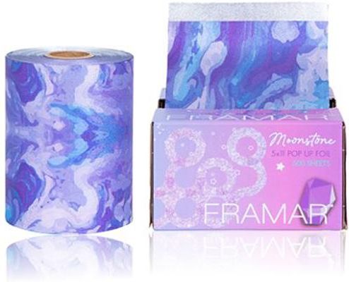 FRAMAR FOLIA ALUMINIOWA W PASKACH MOONSTONE 5X11 12,7x27,9 CM 500 SZTUK ...