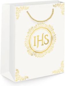 Torebka Prezentowa Komunia Ihs Biała 26X32Cm D468C - Ceny i opinie - Ceneo.pl