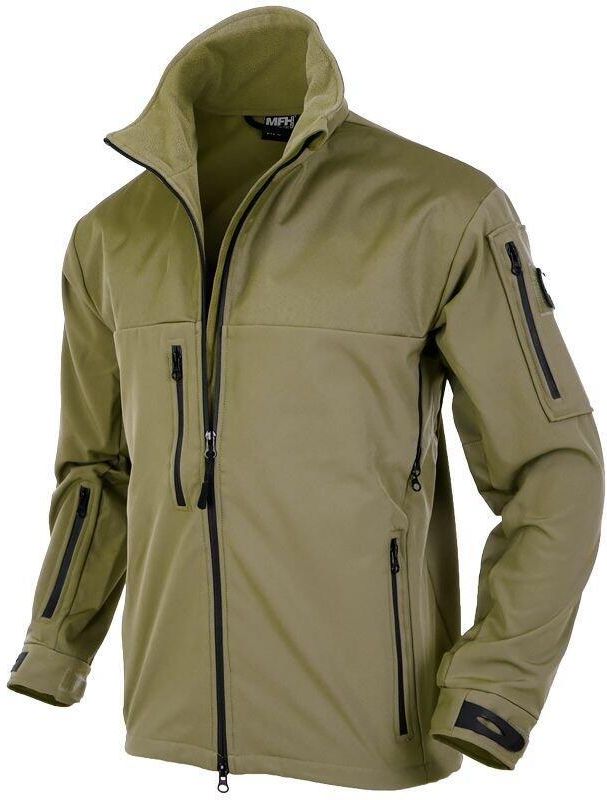 MFH MAX FUCHS Bluza turystyczna męska MFH SoftShell Australia Coyote ...