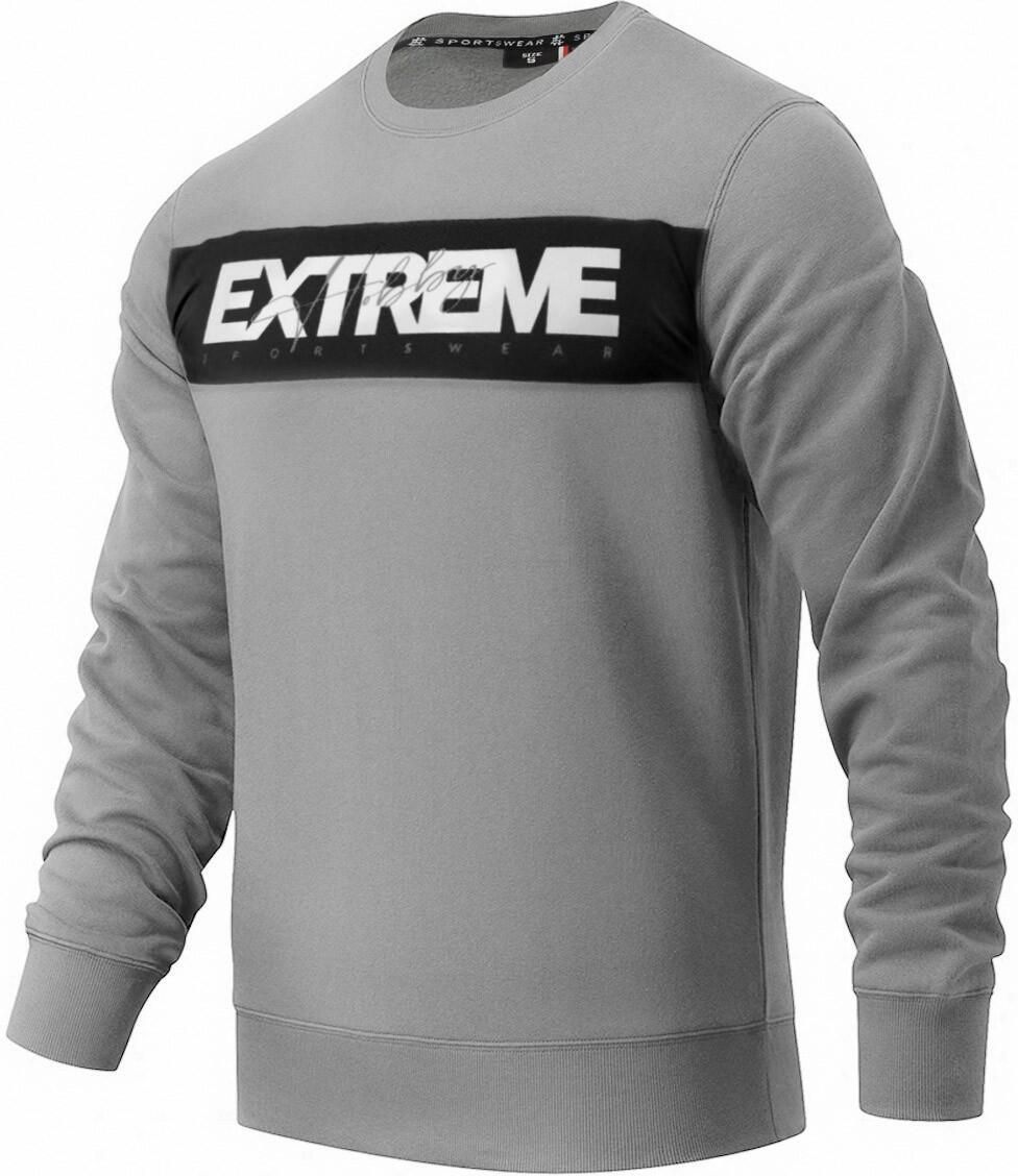 EXTREME HOBBY Bluza sportowa męska Extreme Hobby Headline Szary - Ceny ...