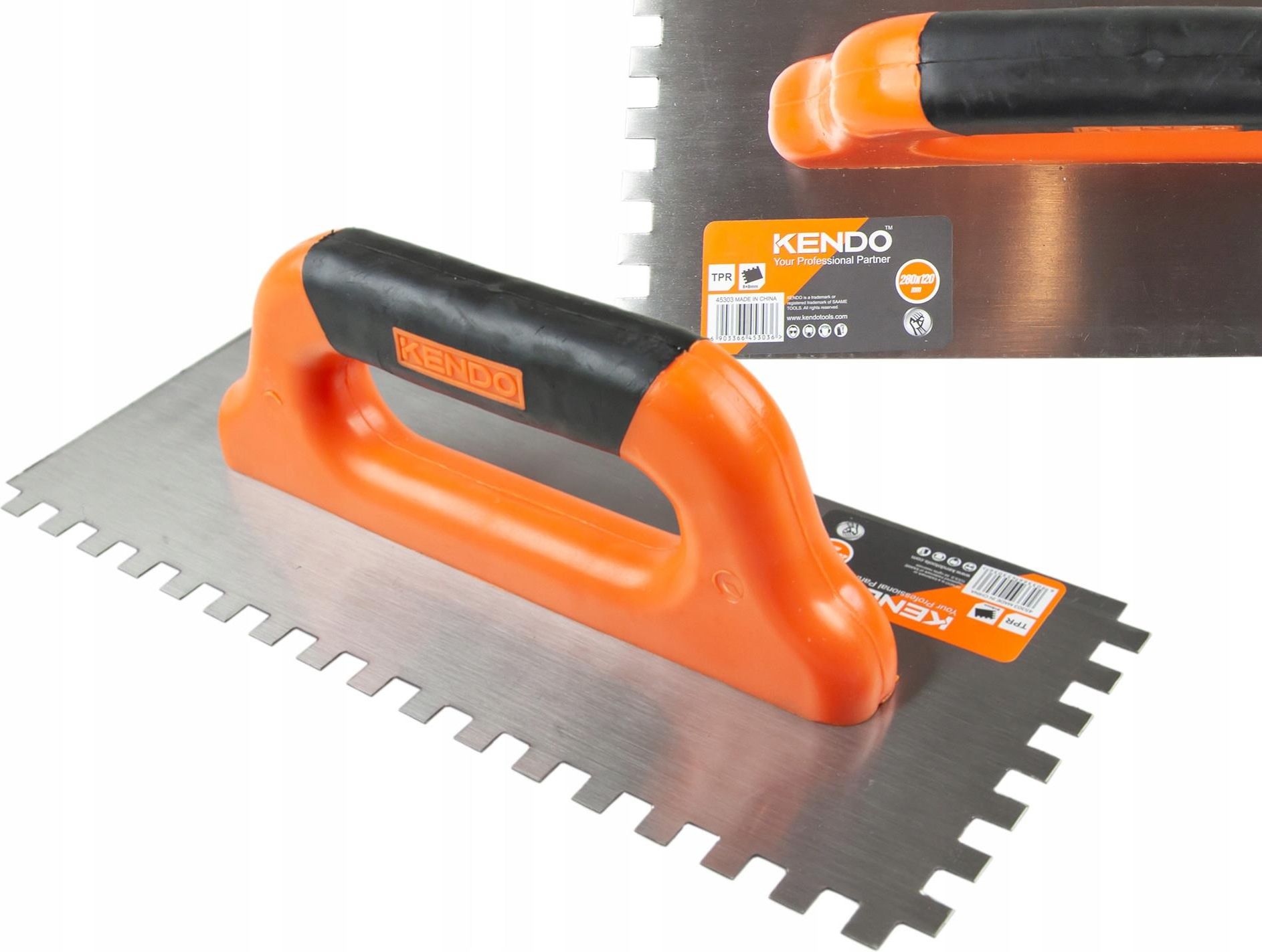 Kendo Kielnia Murarska Zębata 120MM Tynkarska Do Kleju 45303 - opinie i ...