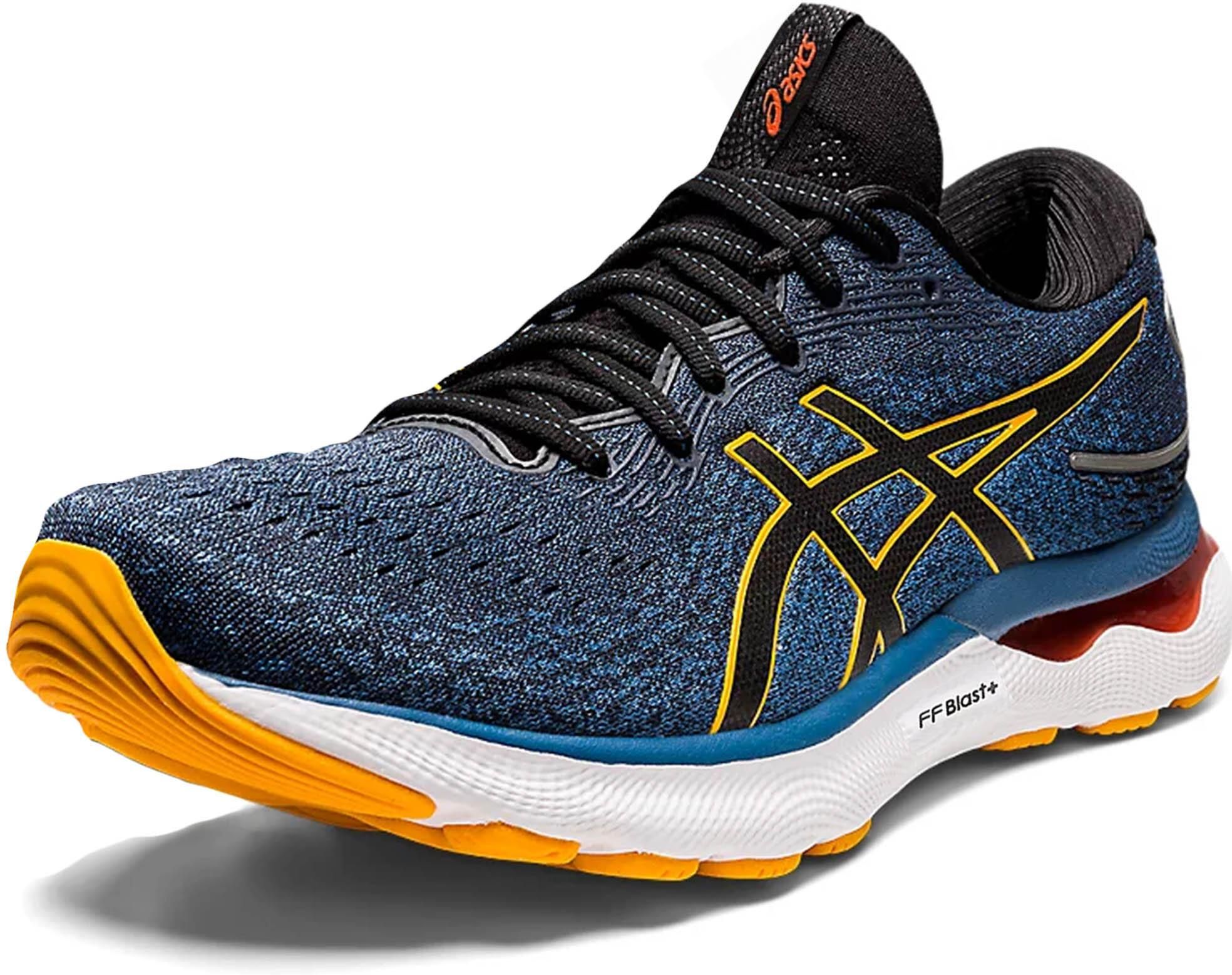 Asics Buty Gel Nimbus 24 1011B359 403 Niebieski Pomarańczowy - Ceny i ...