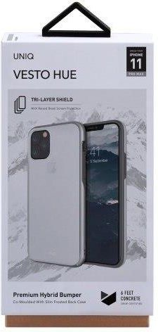 Uniq Etui Vesto Hue Apple Iphone 11 Pro Max Srebrny/Silver - Etui na ...