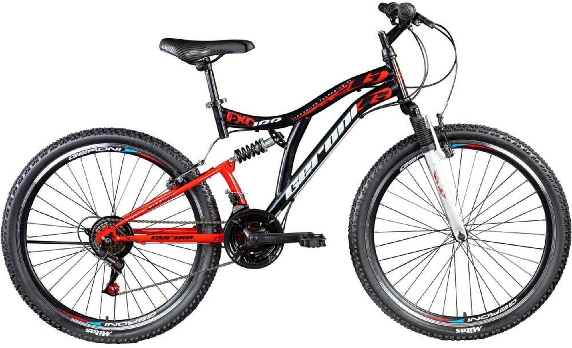 Geroni Mtb Fxc 100 Czerwony Czarny 26 - Rowery Górskie - Ceny i opinie ...