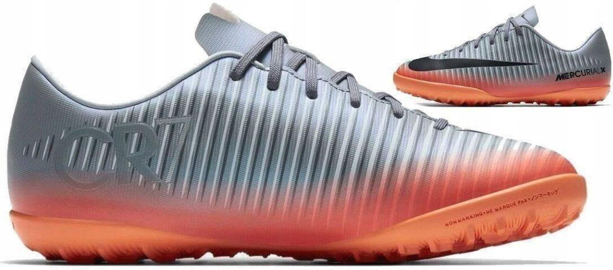 Nike Buty Piłkarskie Turfy Dla Dzieci Jr Mercurial Victory Tf Szary ...