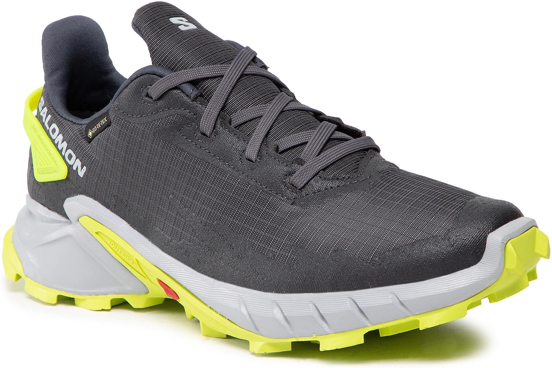 Buty SALOMON - Alphacross 4 Gtx GORE-TEX 470667 26 V0 Ebony/Pearl Blue ...