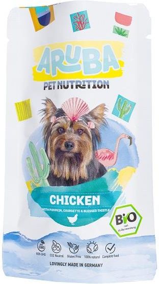 Karma Aruba Dog Organic Kurczak Z Dynią Cukinią I Ostropestem Plamistym ...