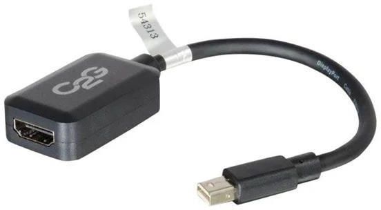 C2G 20cm Mini DisplayPort to HDMI Adapter - Thunderbolt to HDMI ...