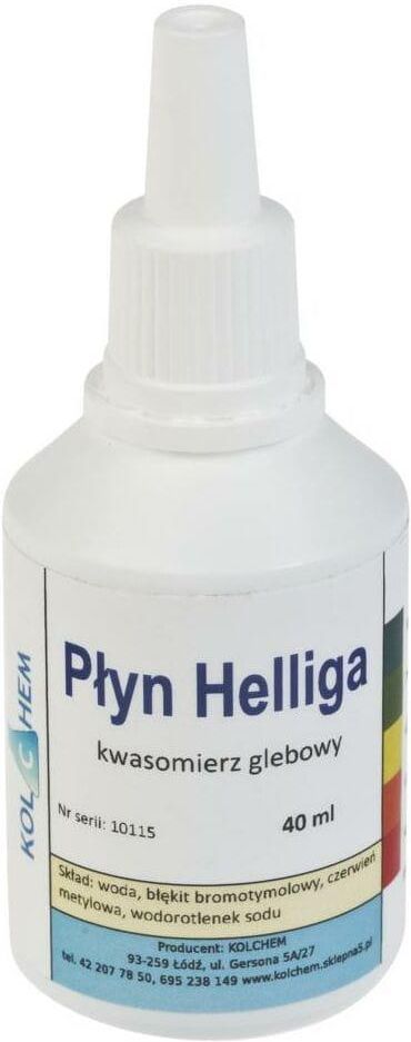 Test Gleby Kwasomierz Płyn Helliga 40Ml Rim Kowalczyk - Ceny i opinie ...