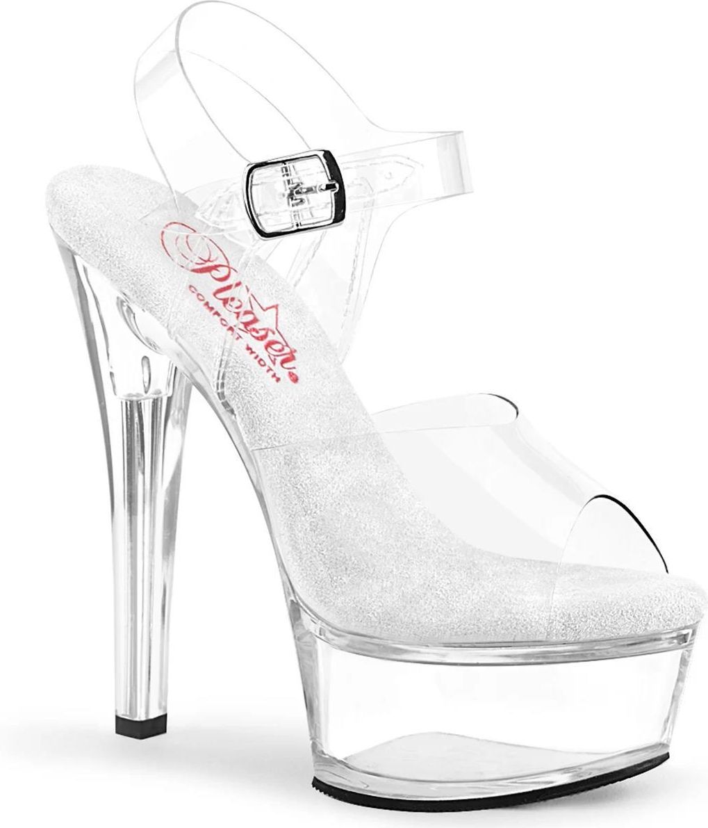 Pleaser Gleam-608, Rozmiar: 38, Kolor butów: C/m - Ceneo.pl