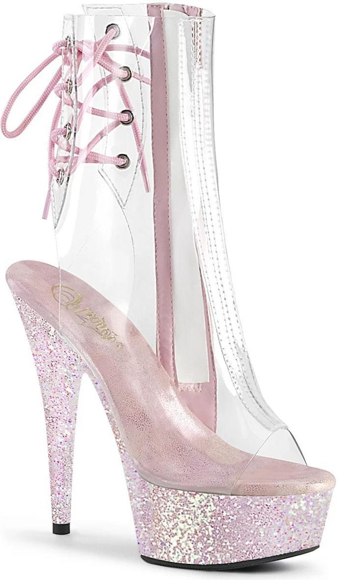 Pleaser Delight-1018c, Rozmiar: 40, Kolor butów: C/opg - Ceneo.pl