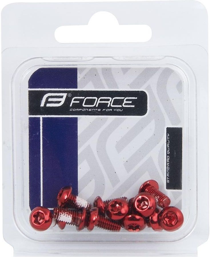 Force Śruby do tarcz torx 25 12szt. czerwony 55426 - Ceny i opinie - Ceneo.pl